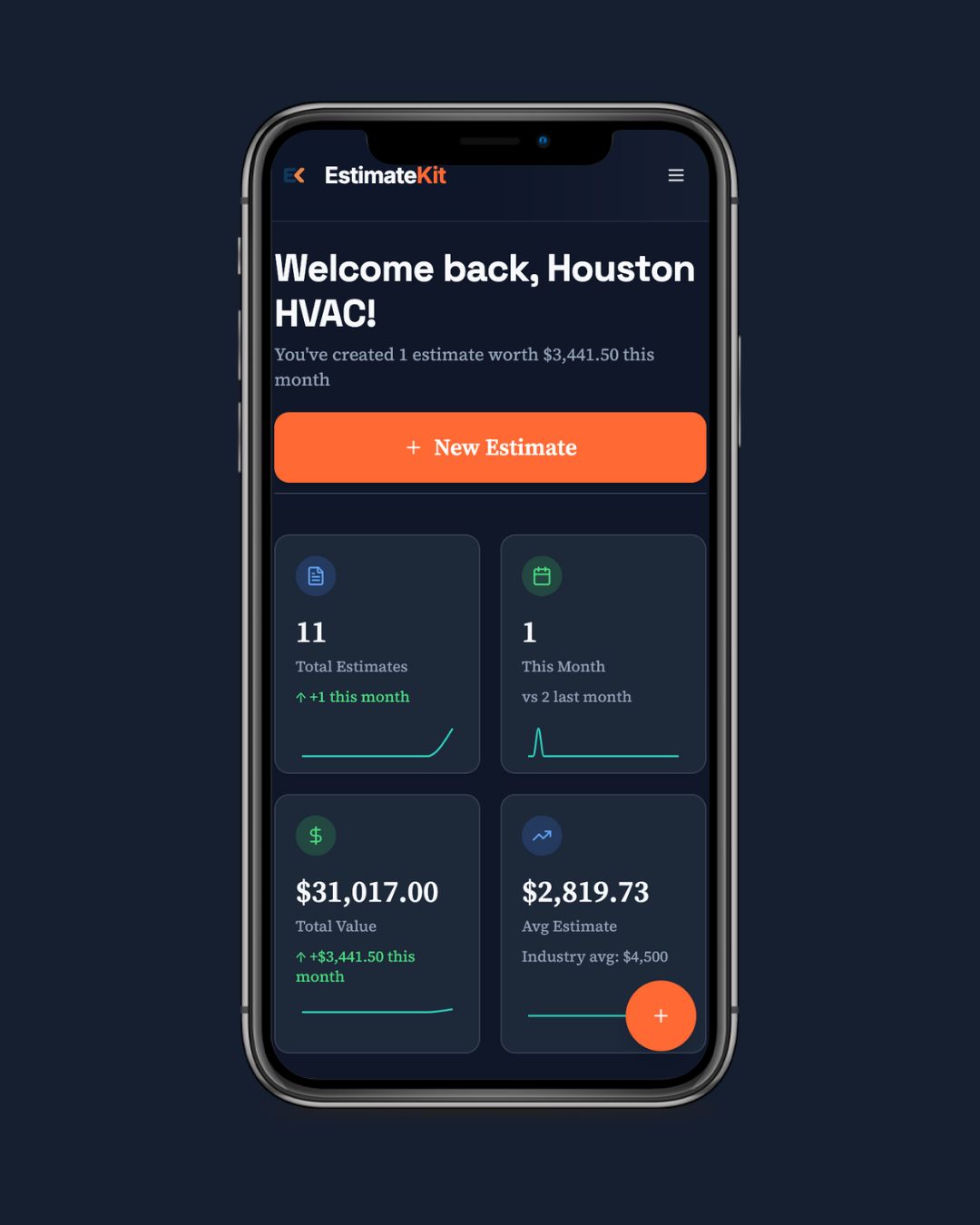 Free HVAC Estimate Templates - Download Excel Instantly | EstimateKit